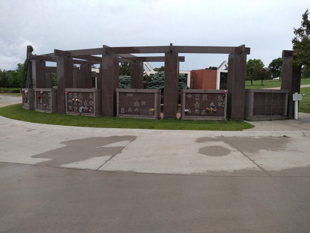 NEW Rosary Columbarium (Cremation Spaces) – Catholic Cemeteries Omaha